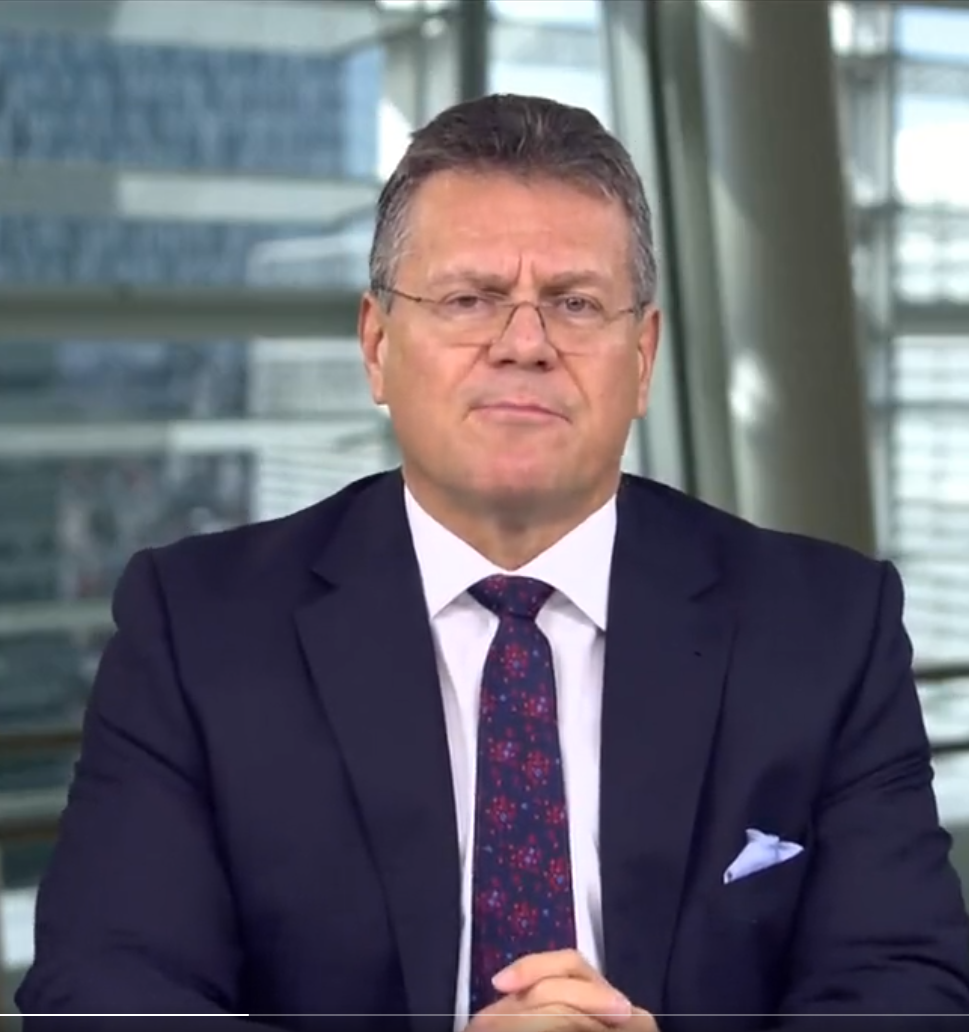 WATCH: EU Commission Vice President urges the UK Government not to ...