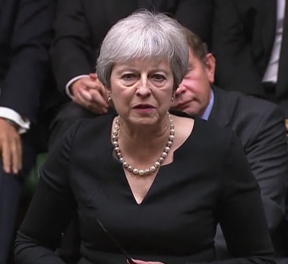 WATCH: "She was Queen, but she embodied us." May joins in the ...