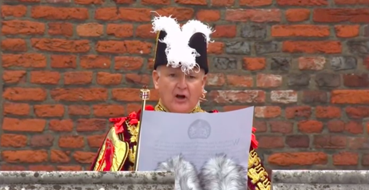 The Garter King of Arms proclaims Charles III as King | Conservative Home