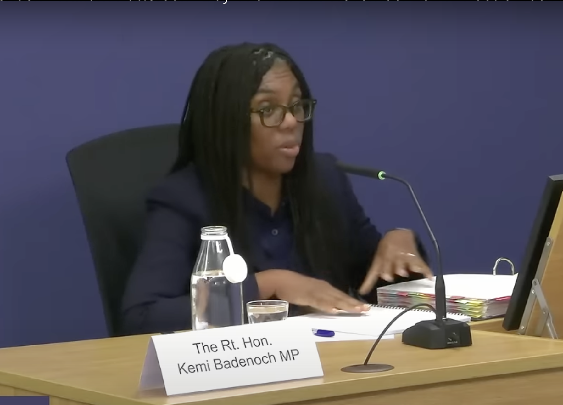 Kemi Badenoch gives evidence to the Post Office Horizon Inquiry | Conservative Home