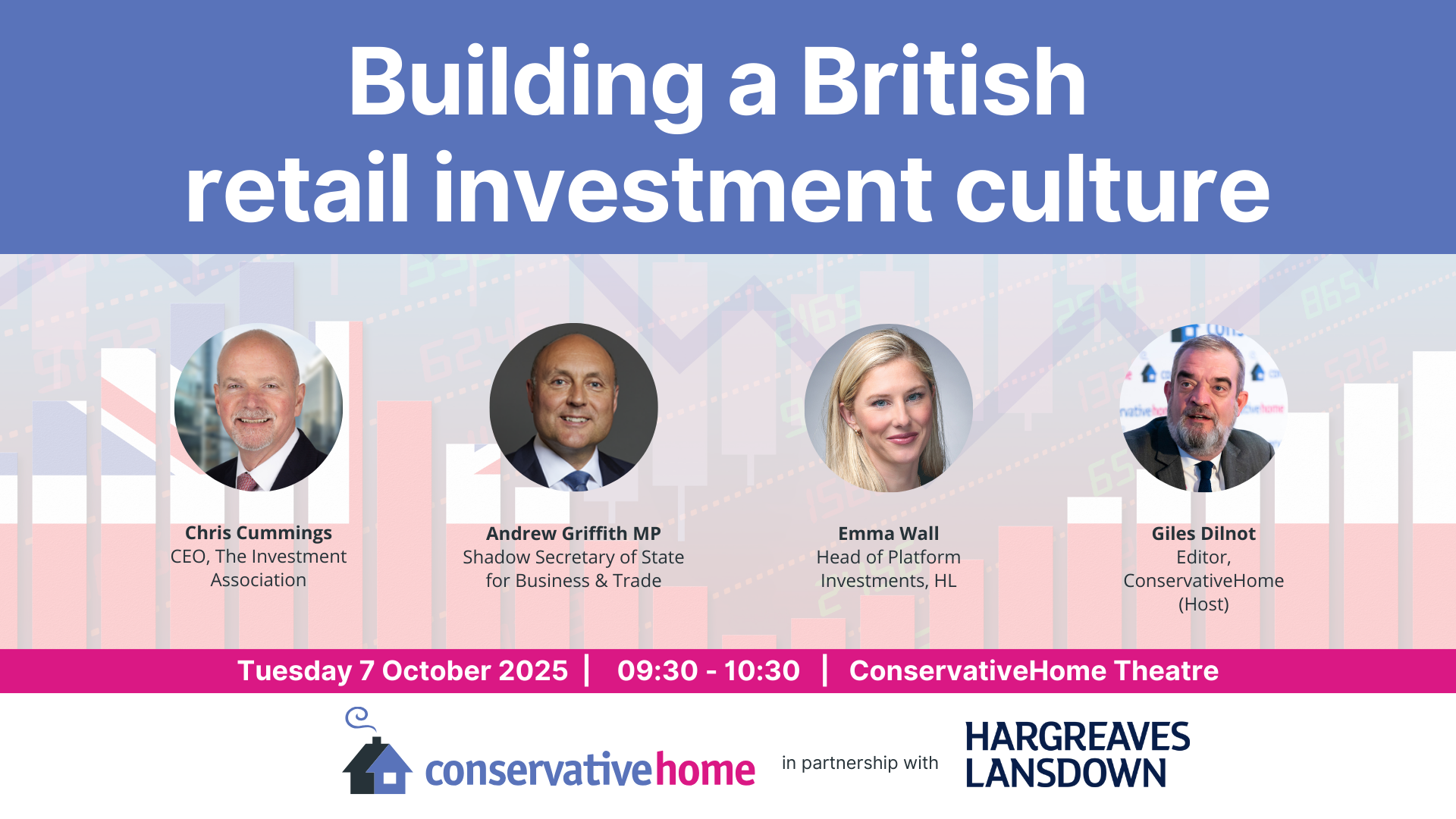 Our 2025 Conservative Party Conference Fringe Programme | Conservative Home